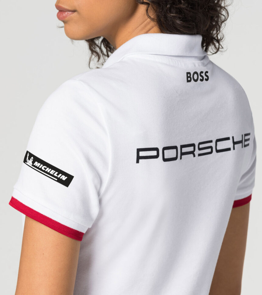 Women’s Polo shirt – Hugo Boss Collection, white - Tienda Porsche El ...