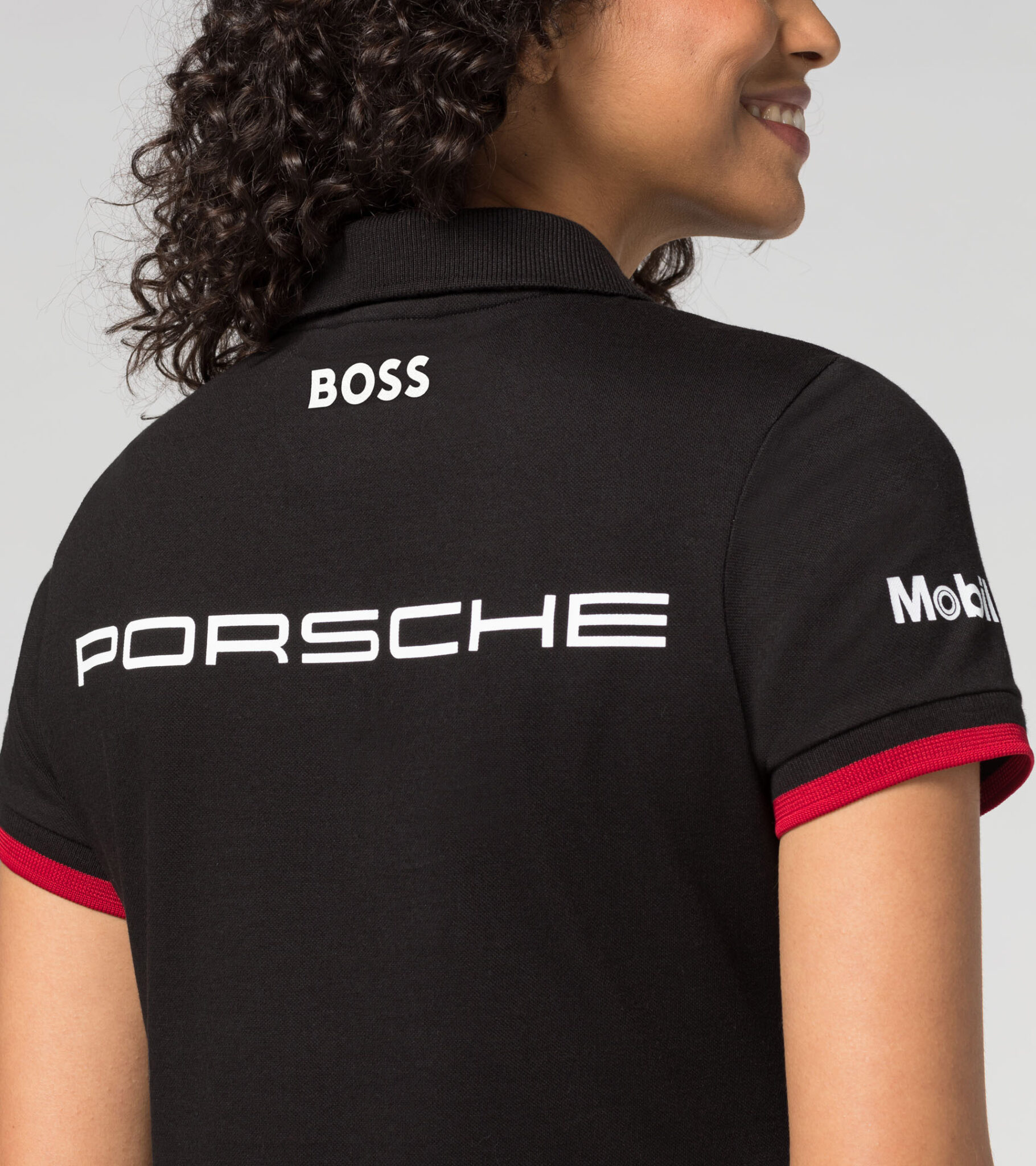 Women’s Polo shirt – Hugo Boss Collection, black - Tienda Porsche El ...